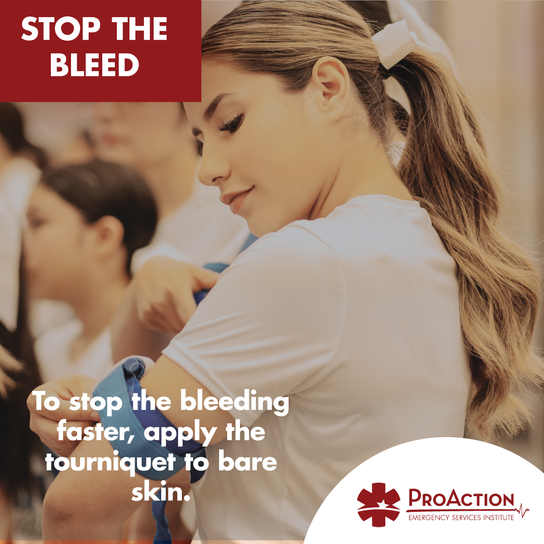 How to “Stop the Bleed” – ProAction Emergency Services Institute